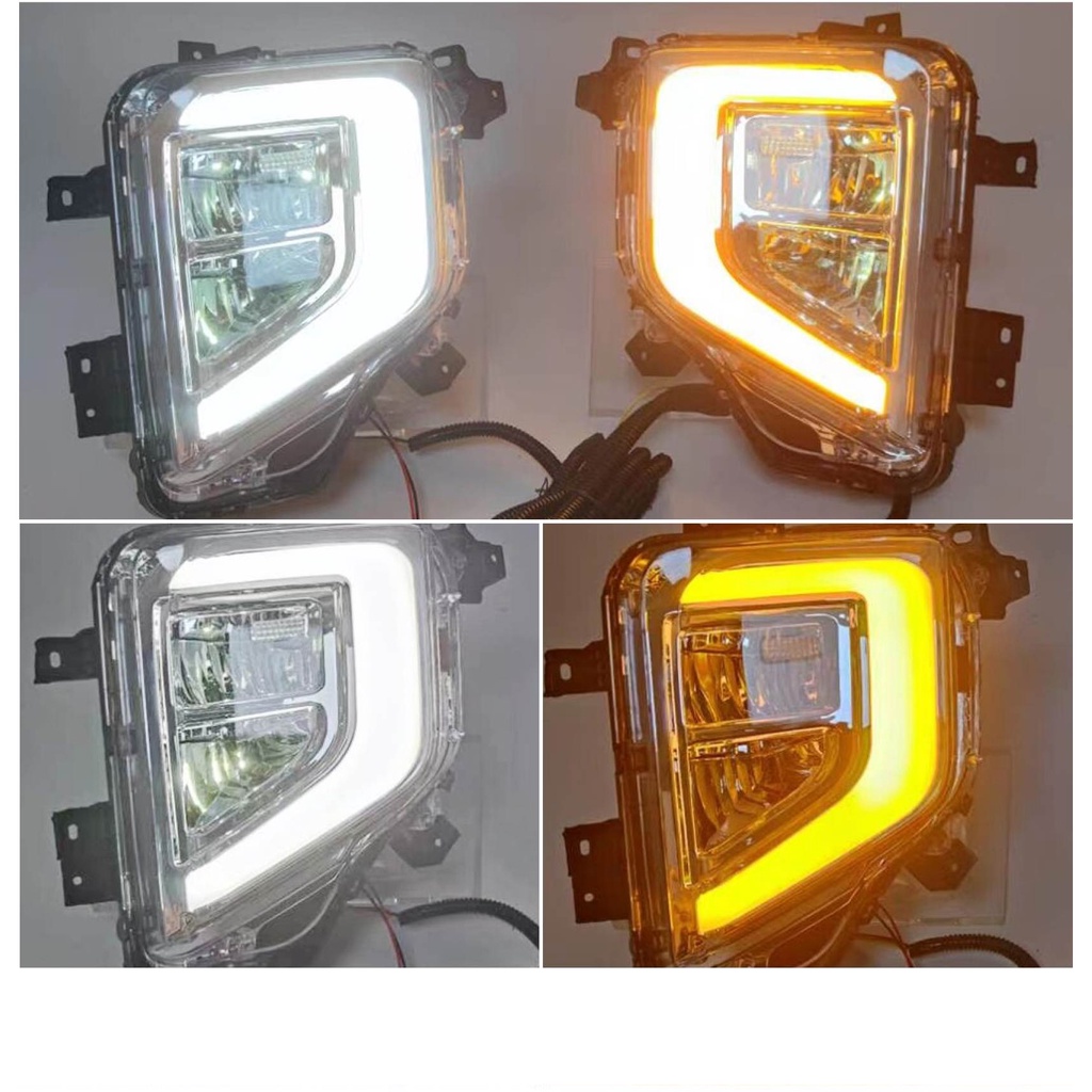 MITSUBISHI TRITON STRADA 2019-2021 GLS FOG LAMP COVER DRL DAY TIME ...