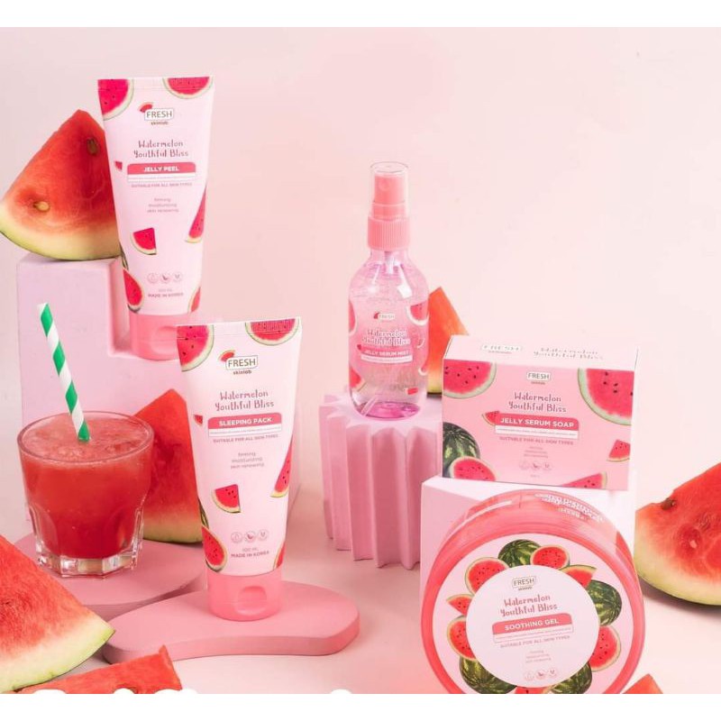 Fresh Skinlab Watermelon 5In1 Set Complete | Shopee Philippines