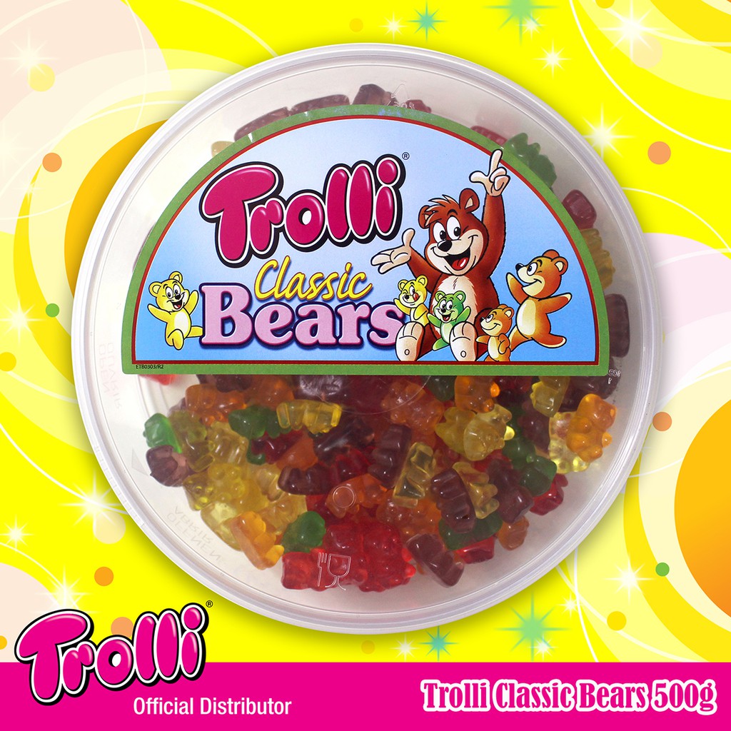 Trolli Classic Bears 500g | Shopee Philippines