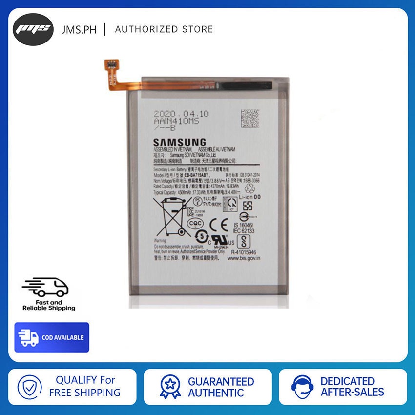 Samsung EB-BA715ABY Battery for Samsung Galaxy A71 A715 SM-A715F/DS SM ...
