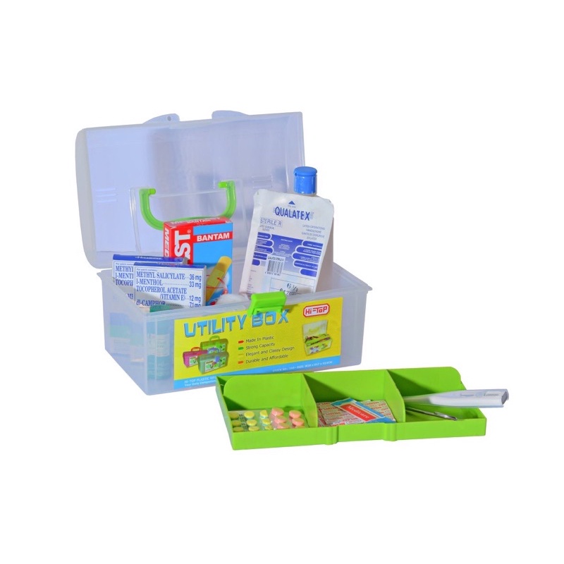 YhuanaPlasticware Hi-Top Utility Box | Shopee Philippines