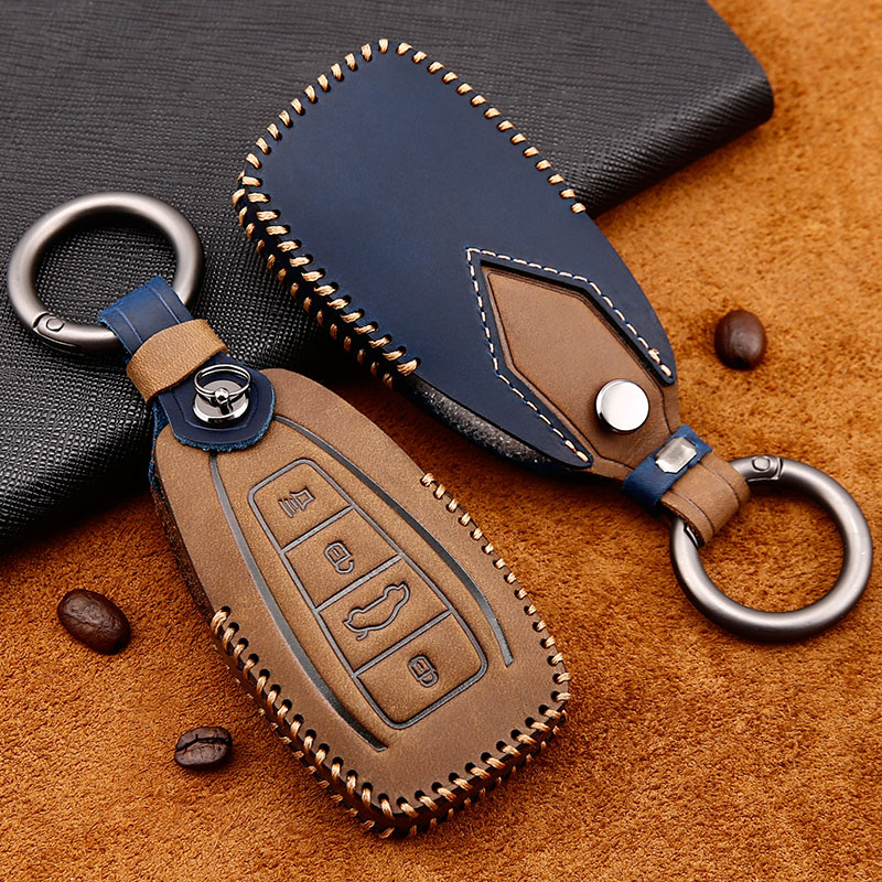 Geely Okavango Coolray 2019-2020 Model 4 Button Car Key Chain Cover Fob ...