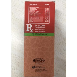 LC - SCOUR Suspension (Anti-Diarrheal, Anti-Infective) for Pets 60ml ...