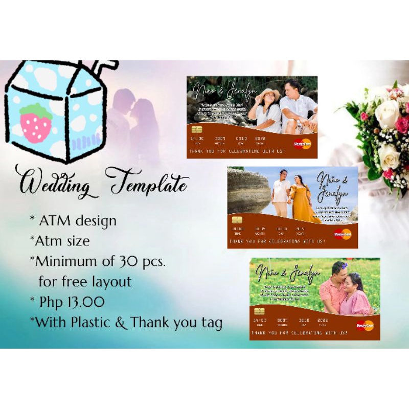 ATM DESIGN REF MAGNET FREE LAYOUT MINIMUM Of 30 PCS | Shopee Philippines