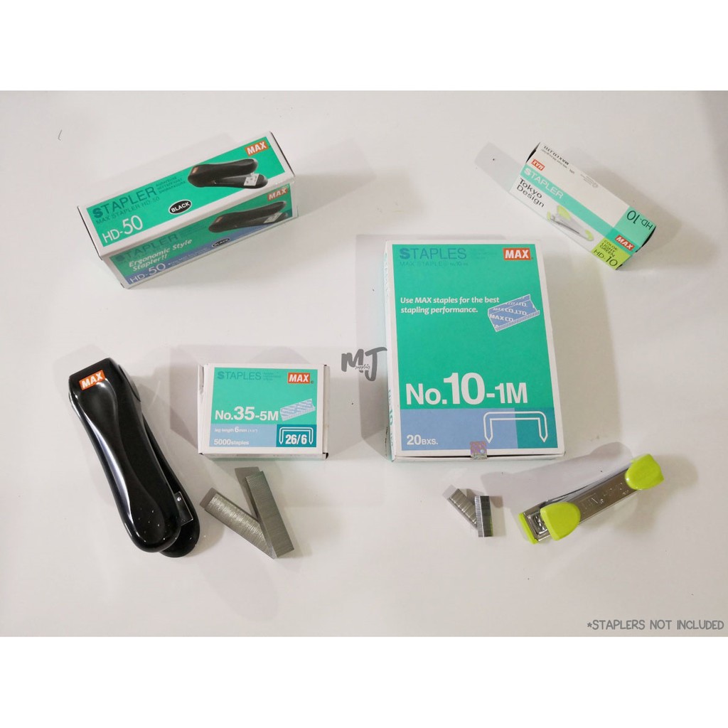 Max Staple Wire( bala ng stapler) No. 10 / 35 | Shopee Philippines