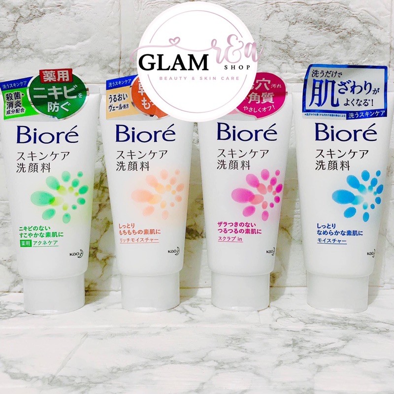 Japan Kao Biore Facial Foam 130g | Shopee Philippines