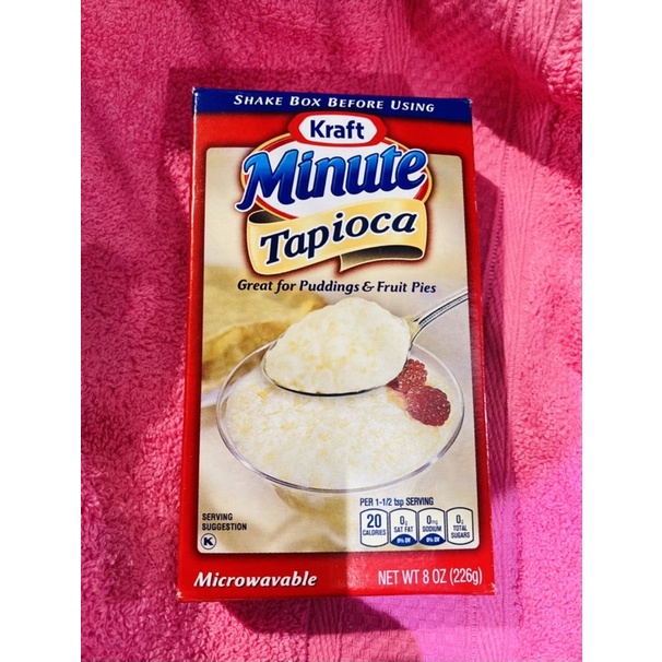 Kraft Minute Tapioca 226 gram | Shopee Philippines