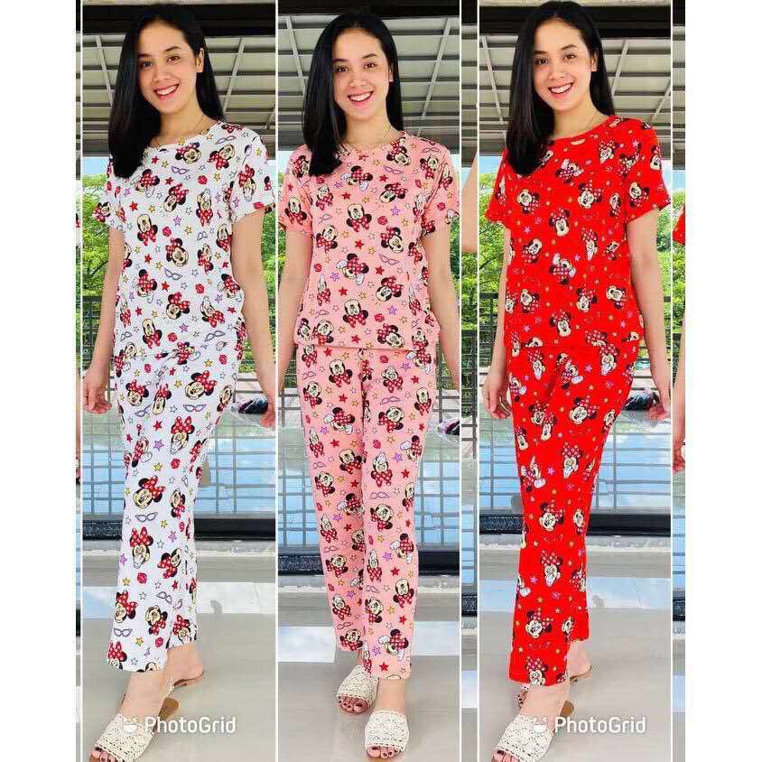 TERNO PAJAMA ADULT TRENDY FASHION SCARLET COMFY PAJAMA TERNO SET ...