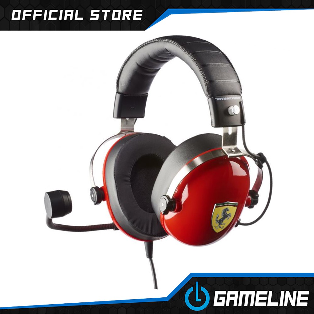 Thrustmaster T.Racing Scuderia Ferrari Edition Headset - Red Black ...