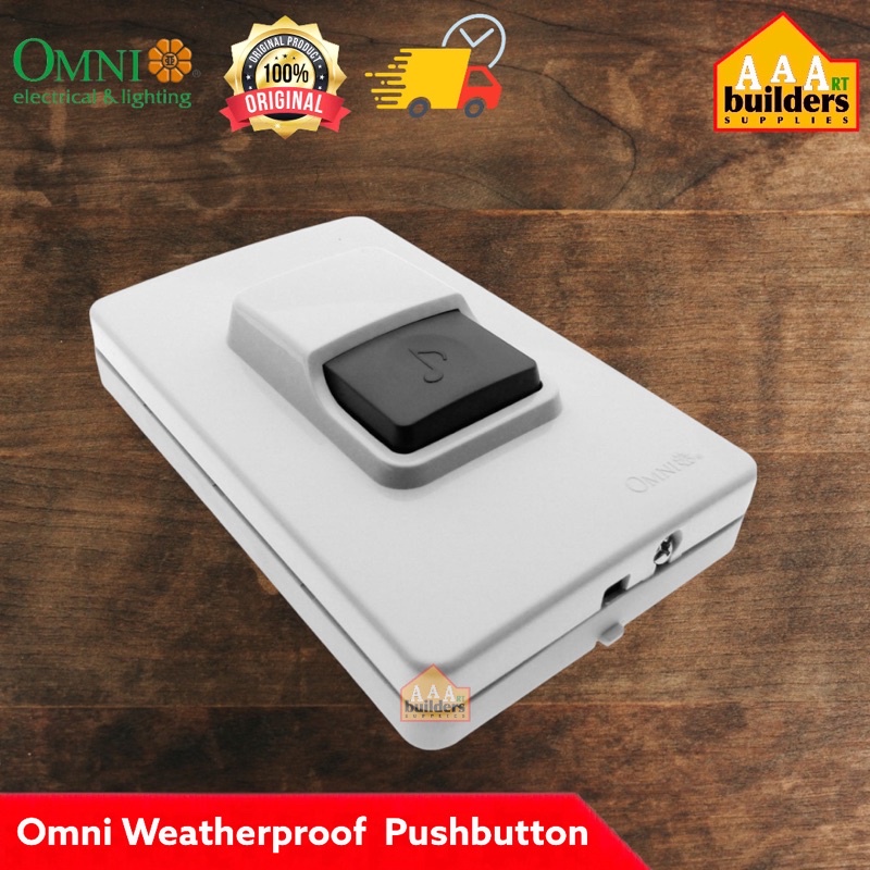 Omni Weatherproof Doorbell Pushbutton | Shopee Philippines