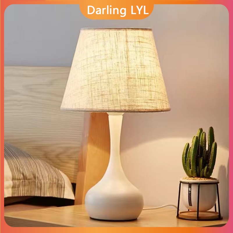 [COD] Table lamp Retro bedside lamp Hotel project decoration lamp ...