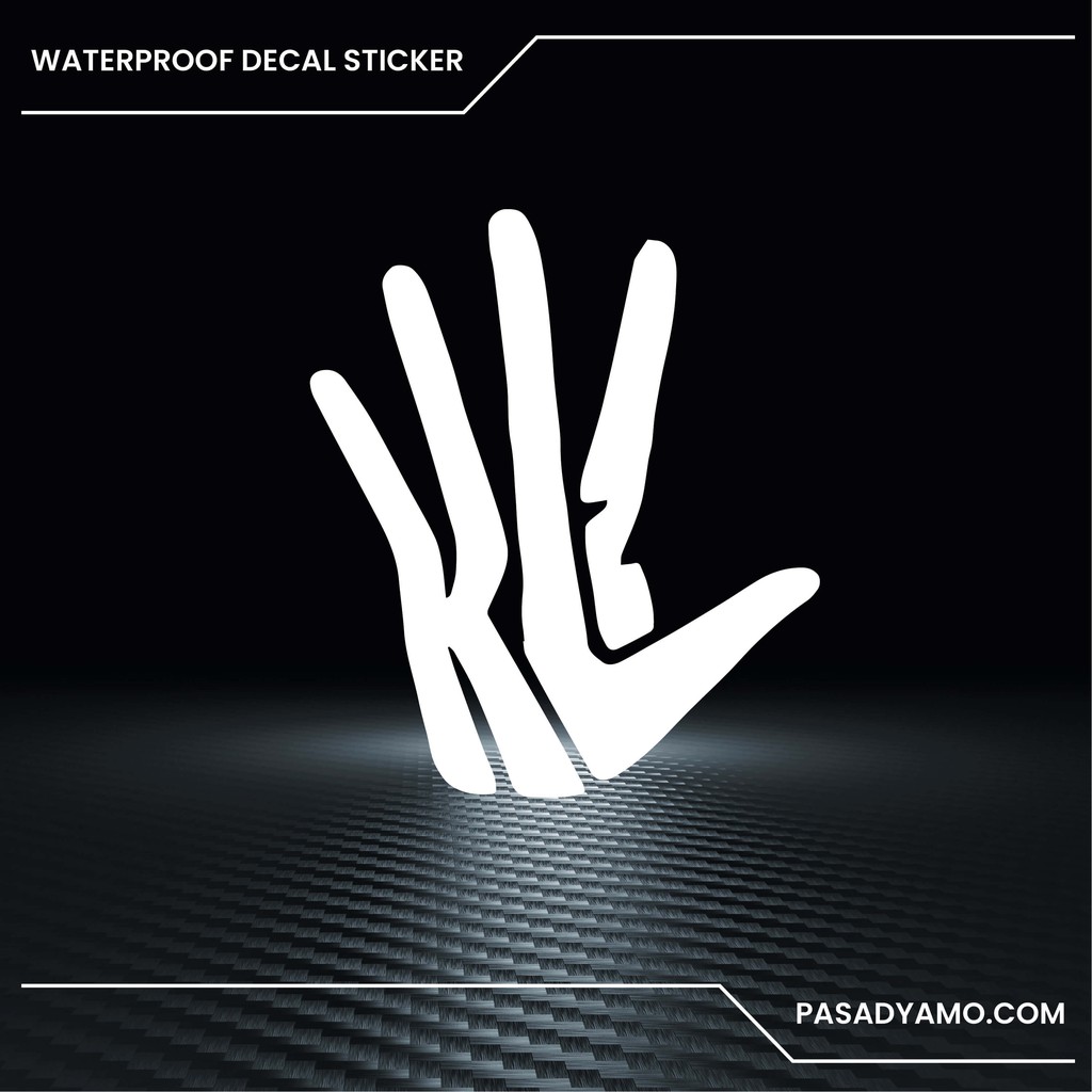 Kawhi Leonard Logo Decal Sticker for Cars Motorcycles Laptops ...