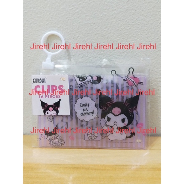 Sanrio Original Kuromi Clip set( 16 pcs) | Shopee Philippines