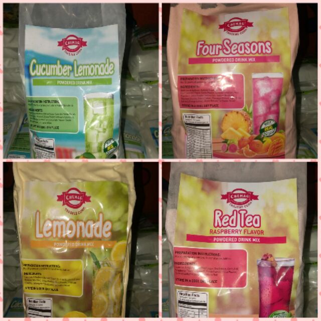 Chemag juice powder cucumber four season blue lemonade ice tea black ...