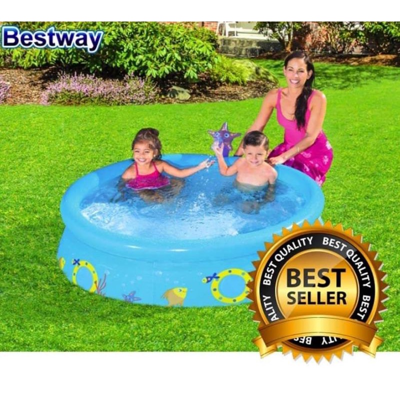 Sizzlin' Cool by Toys R Us. My First Fast Set Spray Pool 5 ft. x 15 ...