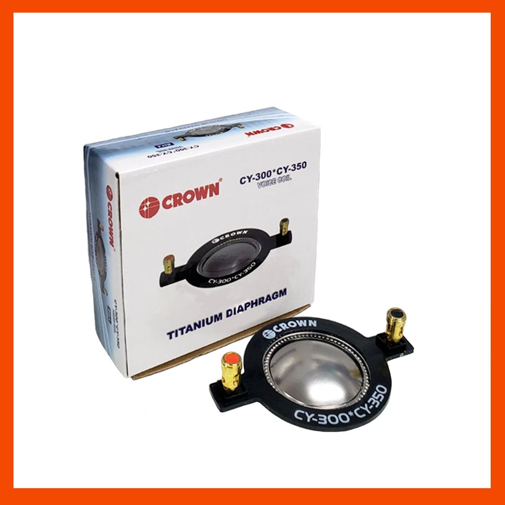 VOICE-COIL TWEETER 300 WATT CROWN | Shopee Philippines