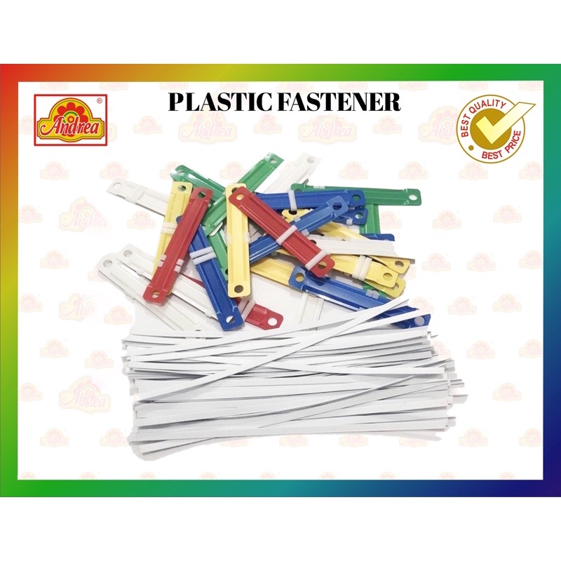 Plastic fastener assorted color ( sold by box 50 sets) | Shopee Philippines