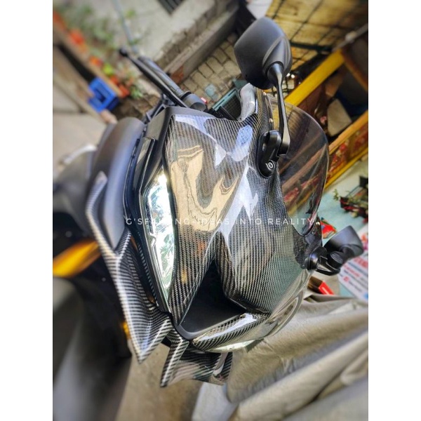 Yamaha r15 version 3 ( r6 inspired mask for r15v3) head cover, face ...