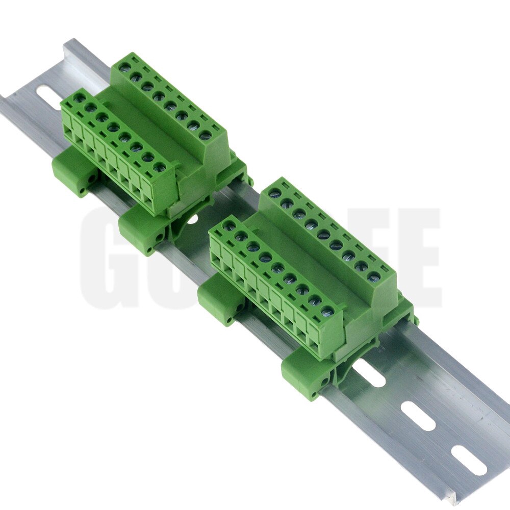 1sets 2 9pin Pitch 5 08mm Screw Plug In Terminal Blocks Connector Din