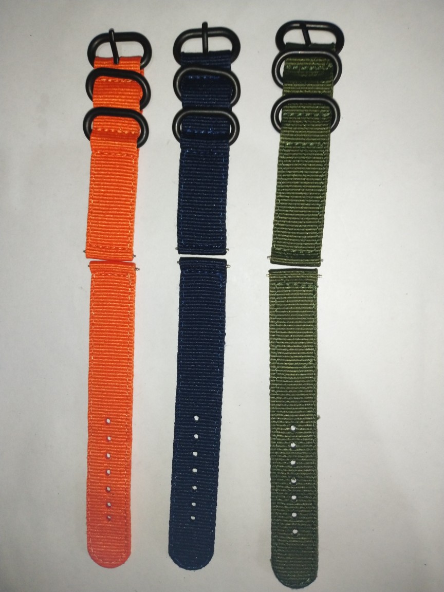 Heavy Duty Nylon Watchband 18mm 20mm 22mm 24mm NATO Watch Strap ...