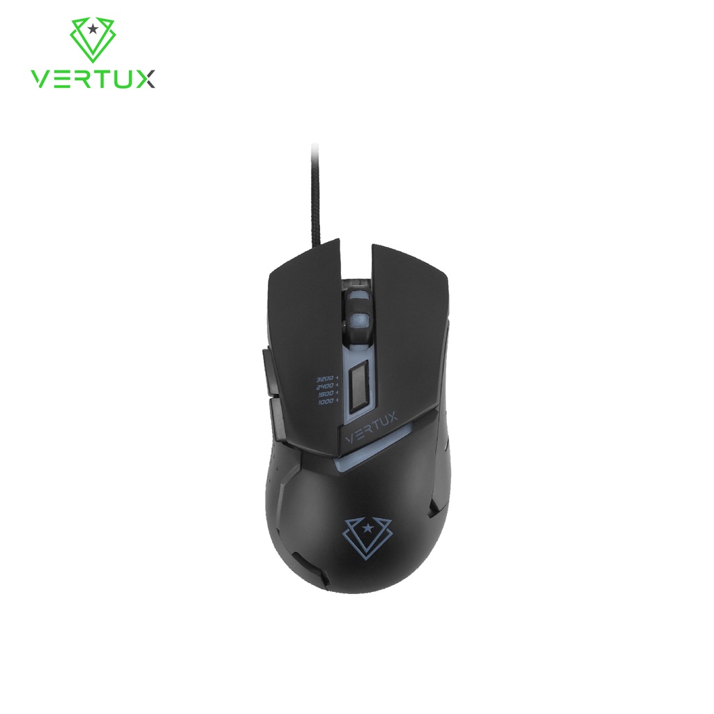 Vertux Dominator Highly Tactile Wired Ergonomic Mouse 1ms Quick ...