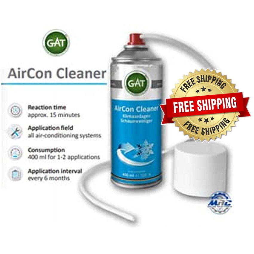 GAT Aircon Cleaner 400ml | Shopee Philippines