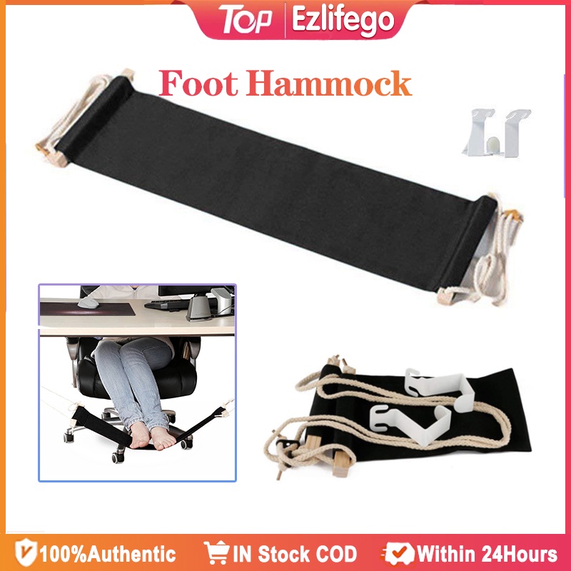 Foot Hammock Under Desk Adjustable Home Office Foot Rest Under Desk ...