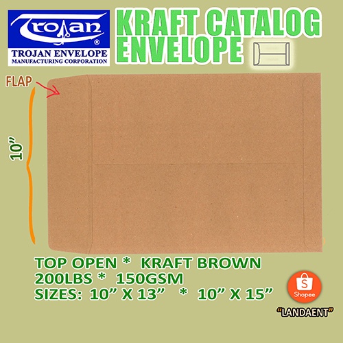 Trojan Kraft Catalog Envelope | Shopee Philippines