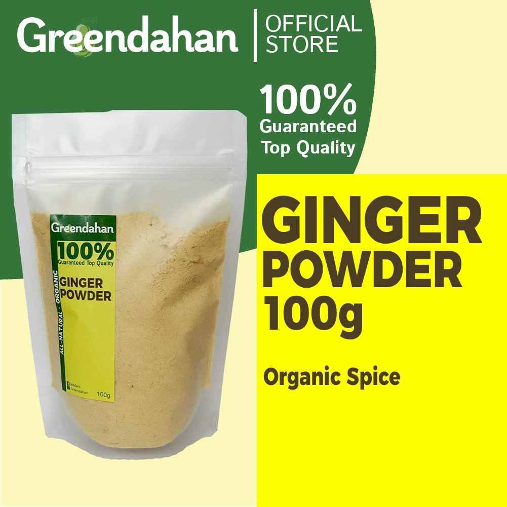 GREENDAHAN/ Ginger Powder 100g - Organic Spice | Shopee Philippines