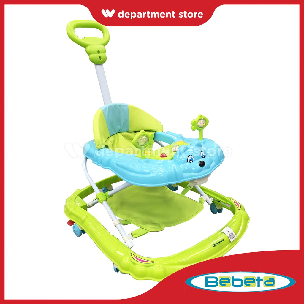 Bebeta Walker with Handle (Blue, Green) | Shopee Philippines