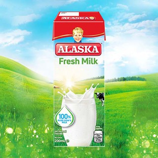 Alaska Fresh Milk 200mL | Shopee Philippines