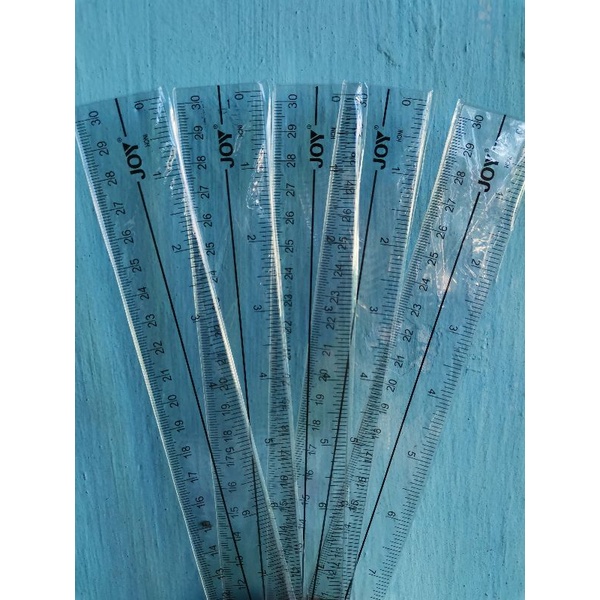 Joy Flexible Plastic Ruler 12inches | Shopee Philippines