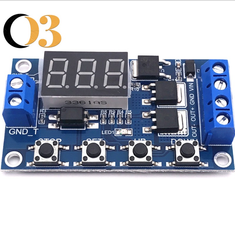 12v 24v dual mos led time delay relay trigger timer control ule | BeeCost