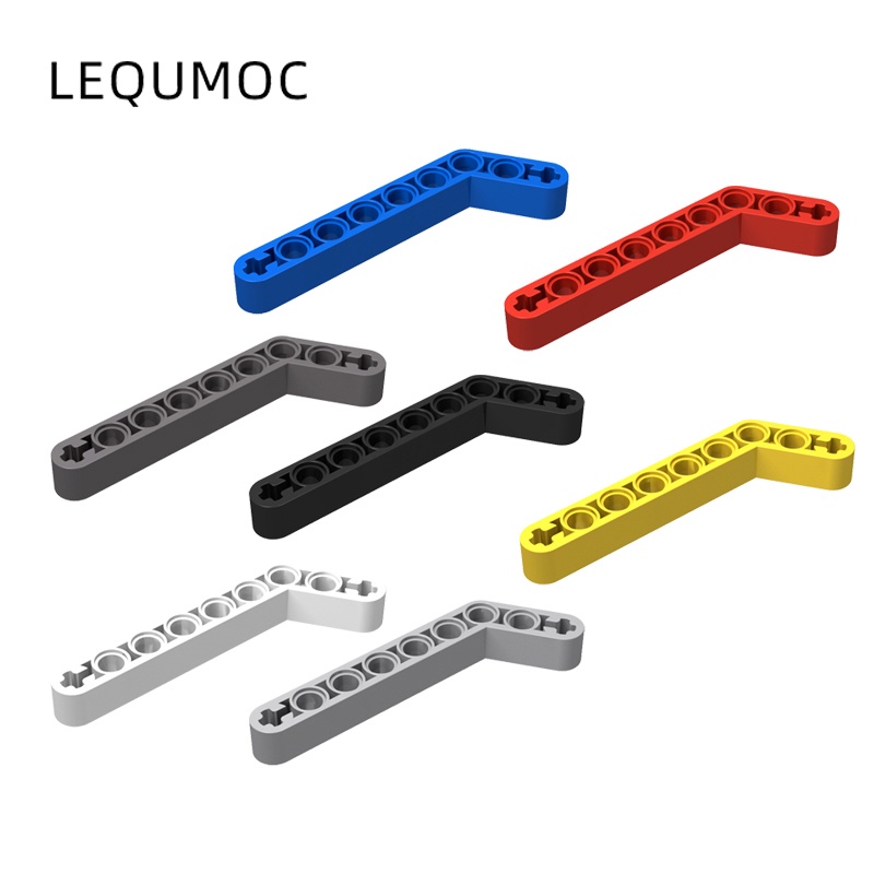 lego parts 32271 High-tech Brick 3x7 with axle bolt hole thick curved ...