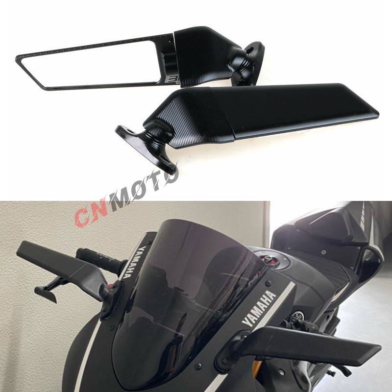 For YAMAHA YZF-R15 V1 V2 V3 V4 R15M CNC Aluminum Adjustable Wing Fin ...