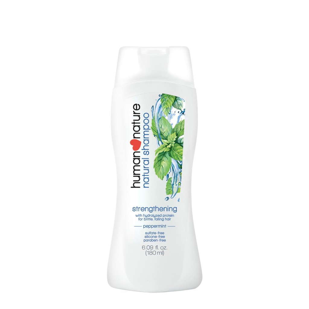 Human Heart Nature Strengthening Shampoo (180ml, Cool Peppermint ...
