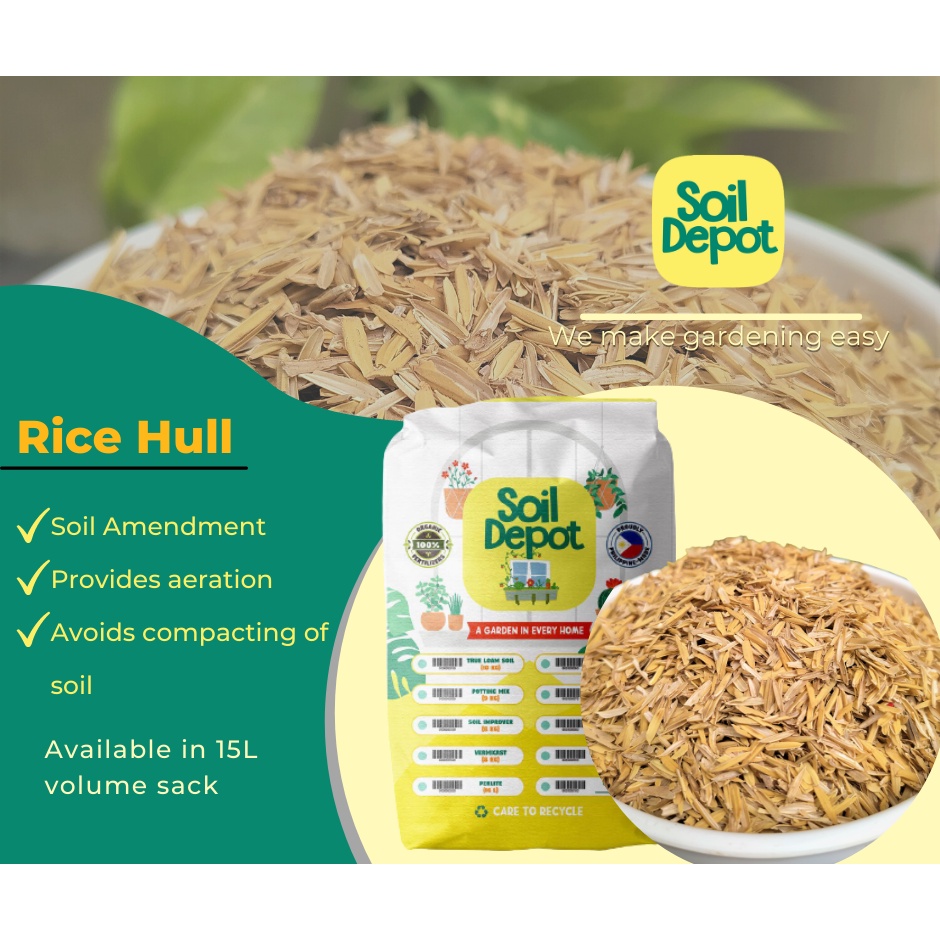 Rice Hull - Soil Depot | Shopee Philippines