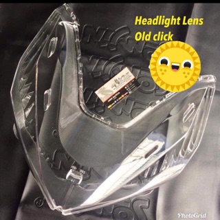HEADLIGHT LENS FOR HONDA CLICK V1 FOR OLD THAILAND ORIGINAL | Shopee ...