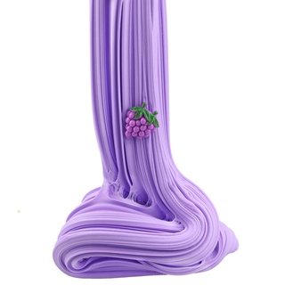 70ml Fruit Cake Slime Kit Fluffy Floam Kid Modeling Slime Clay Toy ...