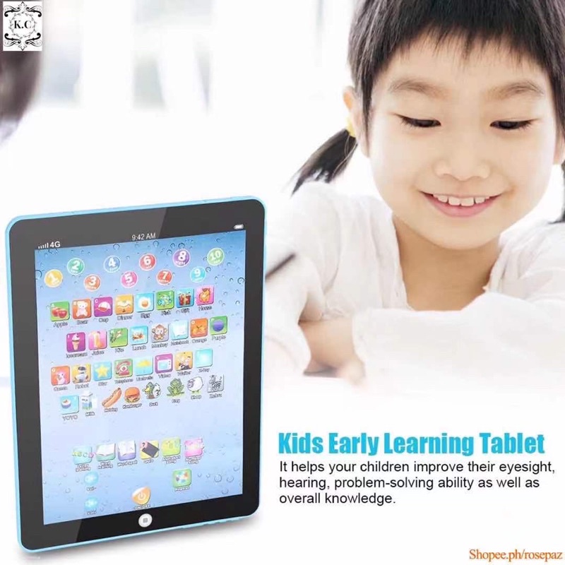 K.C☆Good Quality☆ WJ015 Ypad English Computer Tablet Learning Education ...