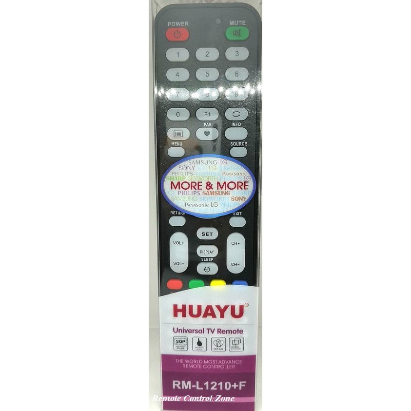 Universal LED TV Remote for Pensonic, Myview and other brand | Shopee ...