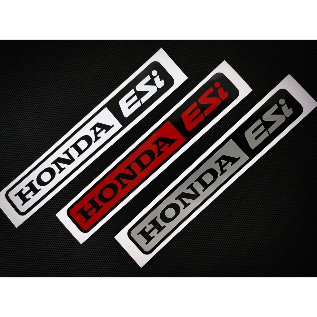 Honda esi logo cutout vinyl sticker | Shopee Philippines
