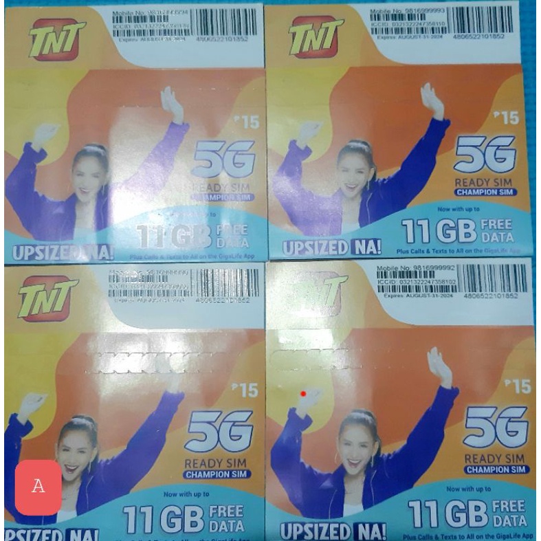 TNT SPECIAL NUMBERS A | Shopee Philippines