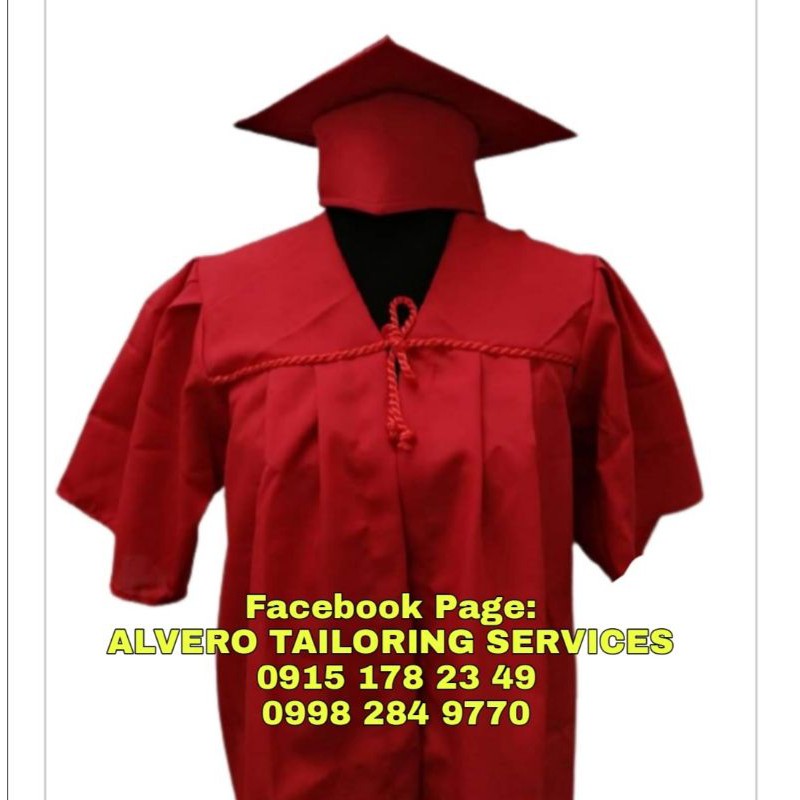 full set of kinder prep Graduation toga custome | Shopee Philippines