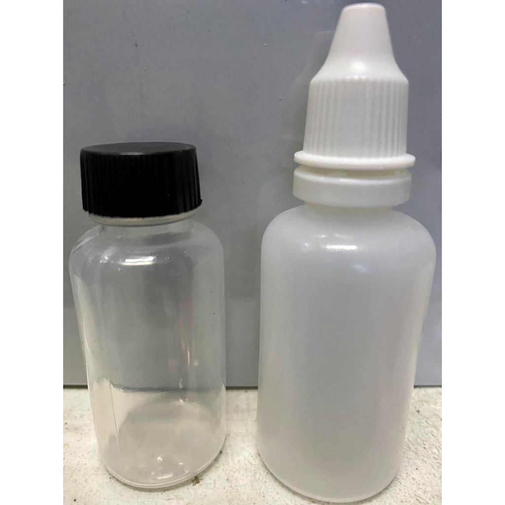 plastic empty pvc bottle dropper 30ml squeeze refill liquid eye clear ...