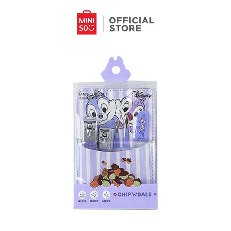 MINISO Chip n Dale Collection Manicure Set 5 pcs | Shopee Philippines