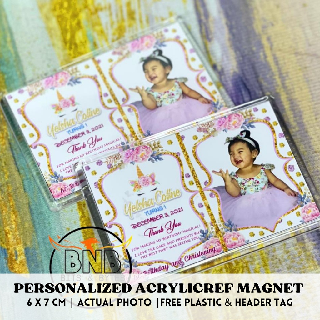 ACRYLIC REF MAGNET - ANY THEME | Shopee Philippines