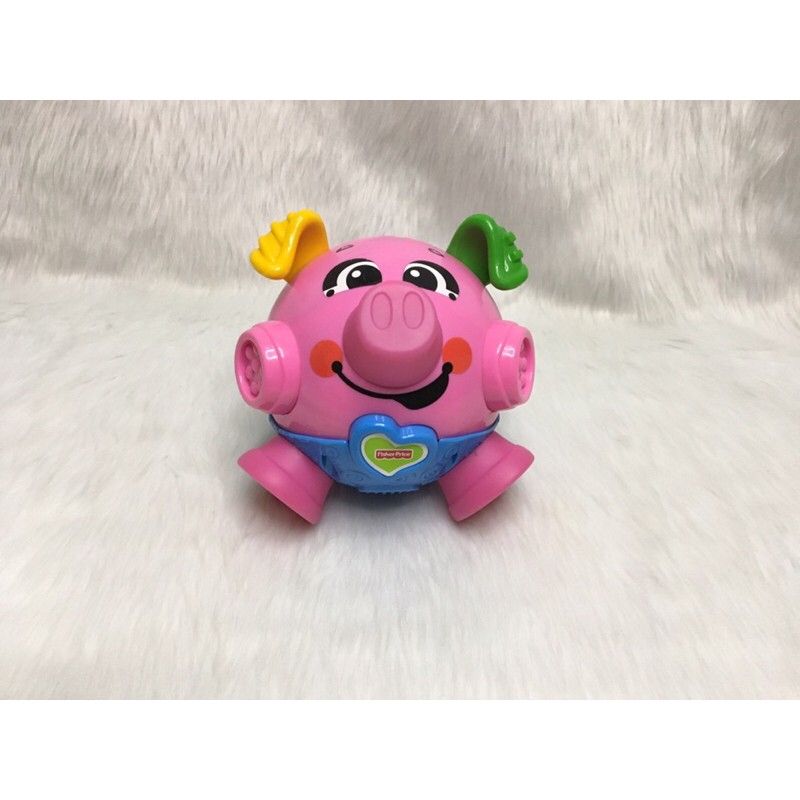 Fisher-Price Brilliant Basics Bounce & Giggle Pig (Not working ...