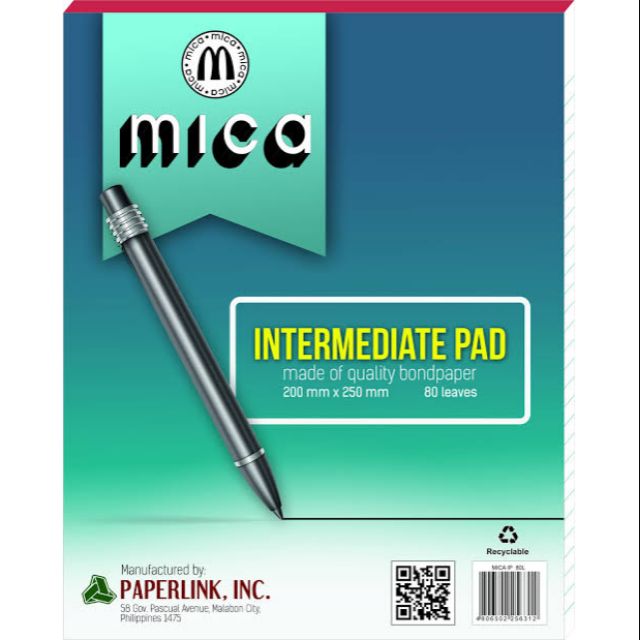 mica-1-ream-intermediate-pad-shopee-philippines