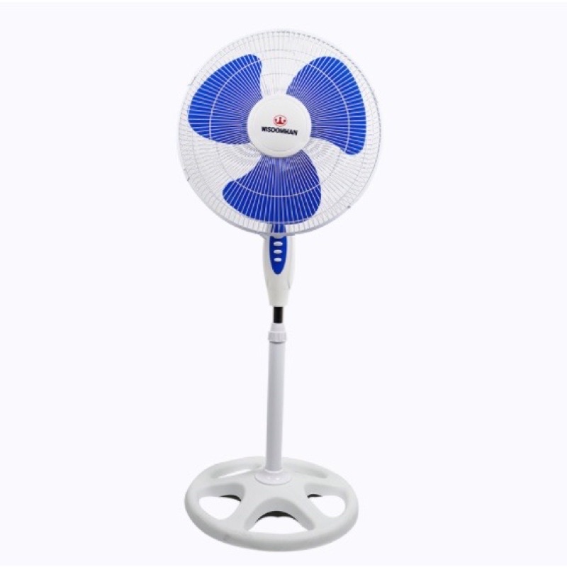 WISDOMMAN 16" Stand fan Electric fan Vertical fan Floor fan Standing ...